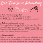 Love Your Data Week 2017: Finding the Right Data – Data Dispatch